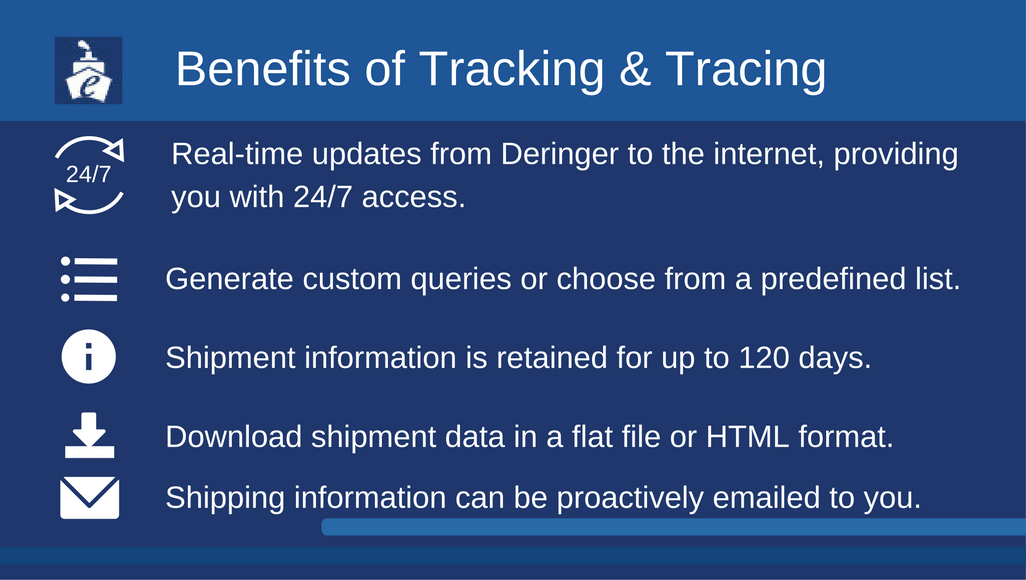 Benefits of Tracking & Tracing - Customs Broker, Freight Forwarding ... Benefits of Tracking & Tracing - Customs Broker, Freight Forwarding ...