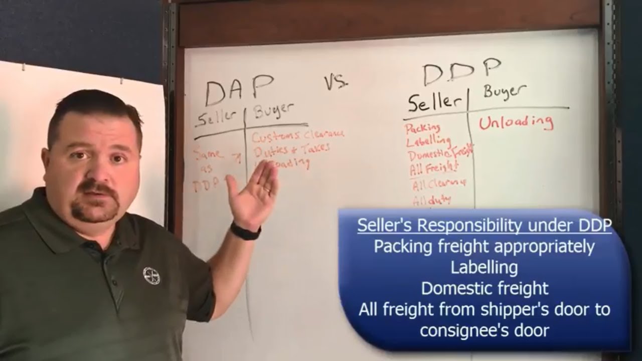 (B)logistics: DDP v. DAP Incoterms, Know Your True Shipping Costs (B)logistics: DDP v. DAP Incoterms, Know Your True Shipping Costs
